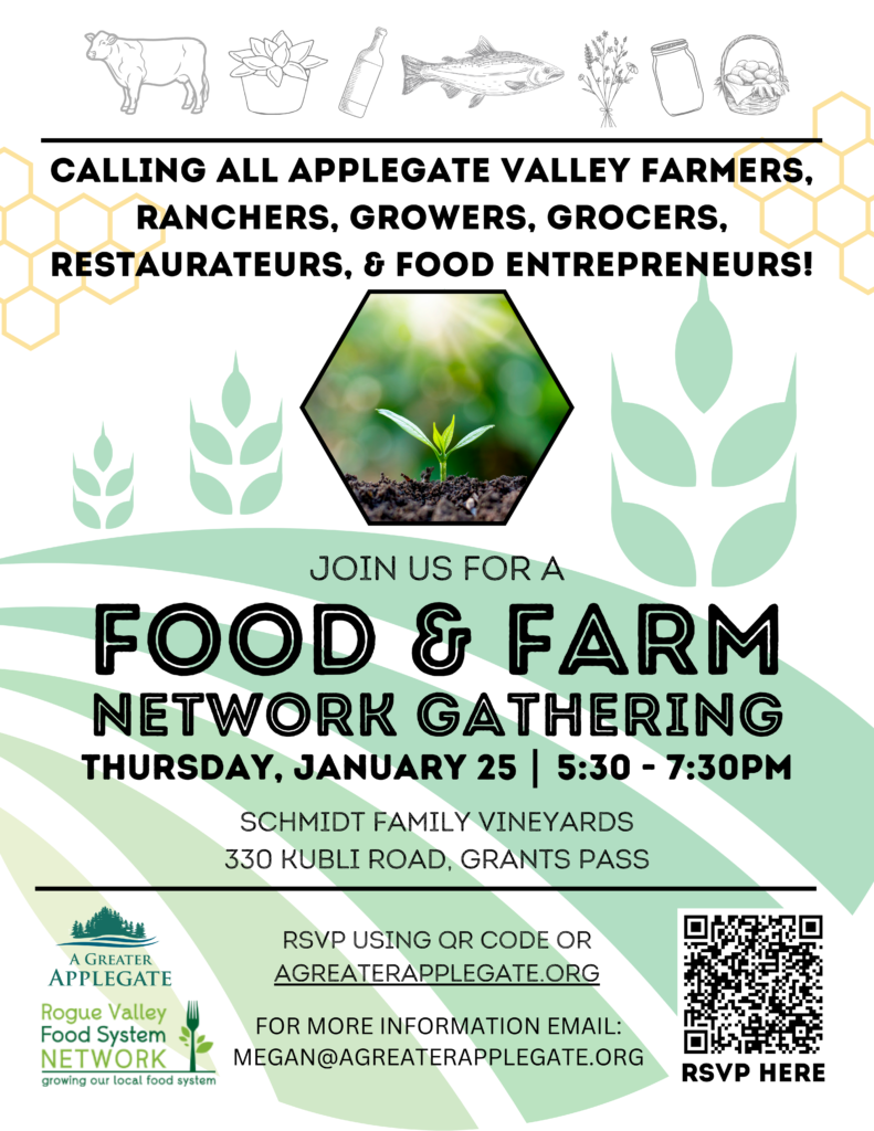 Food & Farm Network Gathering – A Greater Applegate – Formerly GACDC